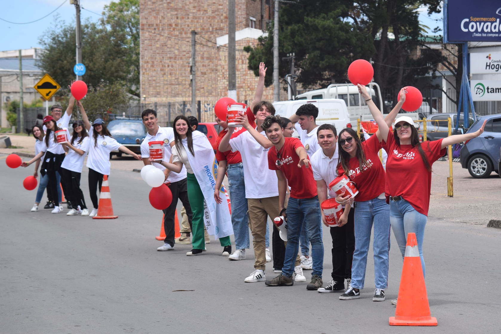 Progreso al Día • TELETON, los jóvenes de Progreso le pusieron mucha energía y alegría para ...